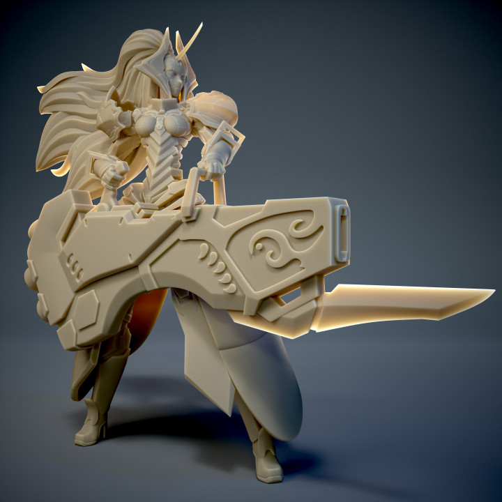 3D Printable Vanguard by Mad's Minis