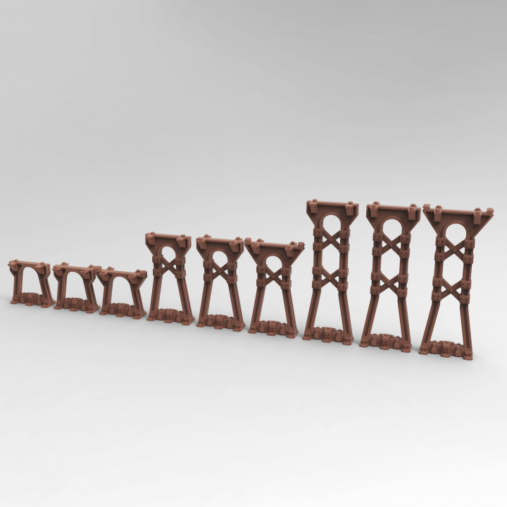 3D Printable Industrial Walkways by Tesseract Tomb