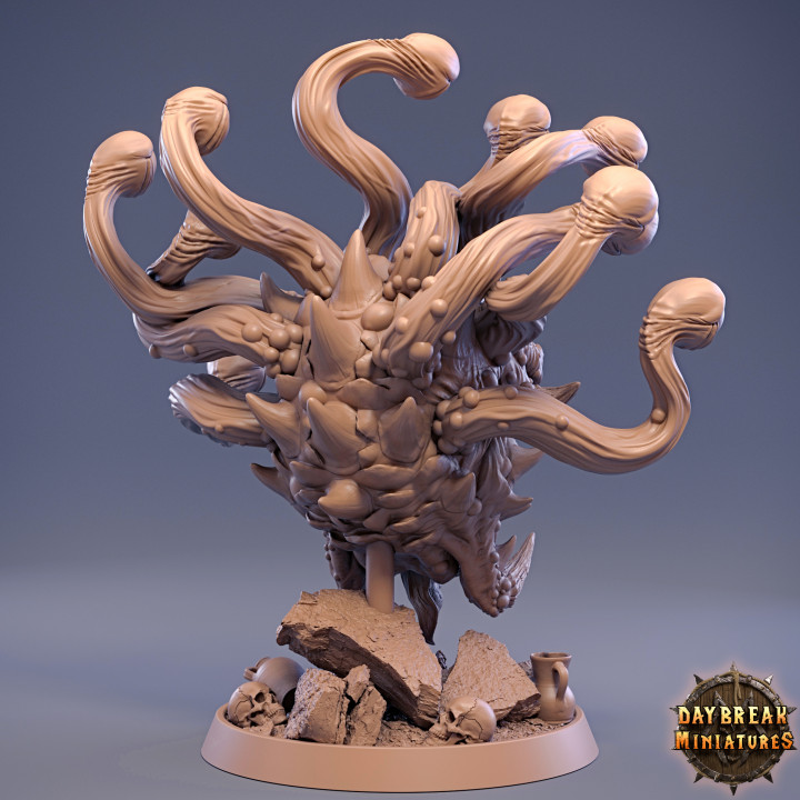 3D Printable Eye Tyrant 01 - Creature Pack 01 by Daybreak Miniatures
