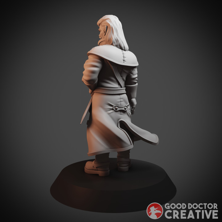 3D Printable Vampire Commander - Male by Good Doctor Creative