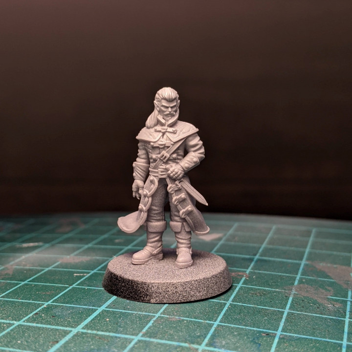 3D Printable Vampire Commander - Male by Good Doctor Creative