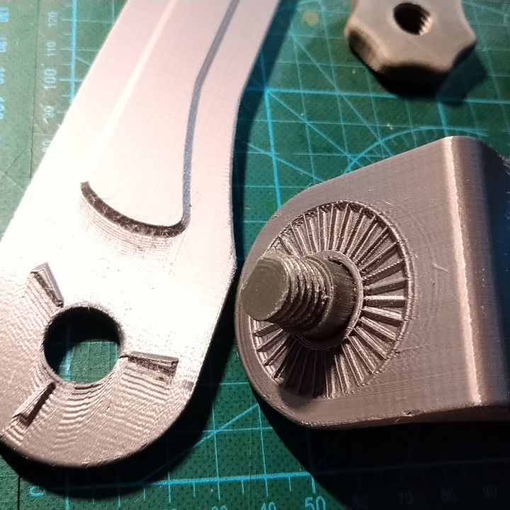 3D Printable Multi purpose mobile phone bracket Upgrade part by Xiaoling Yu