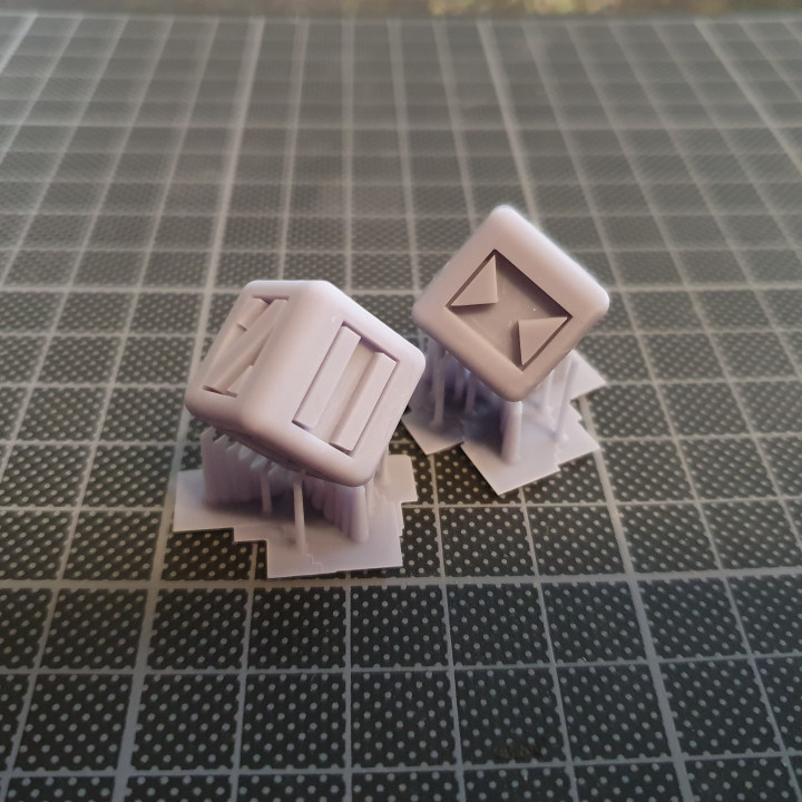 3D Printable Deployment Dice Token for One Page Rules, Grimdark Future ...