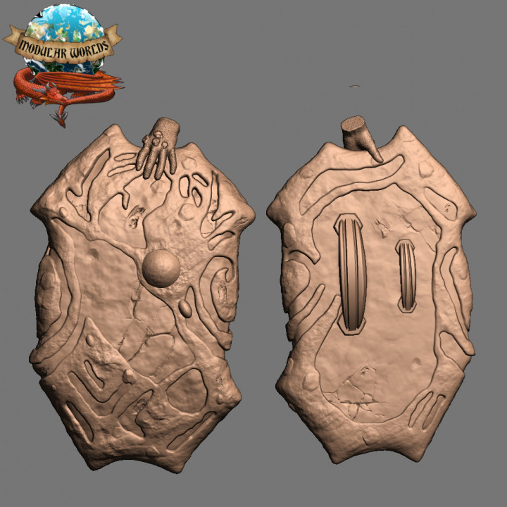 3D Printable Old Guardian Dwarf by Modular Worlds