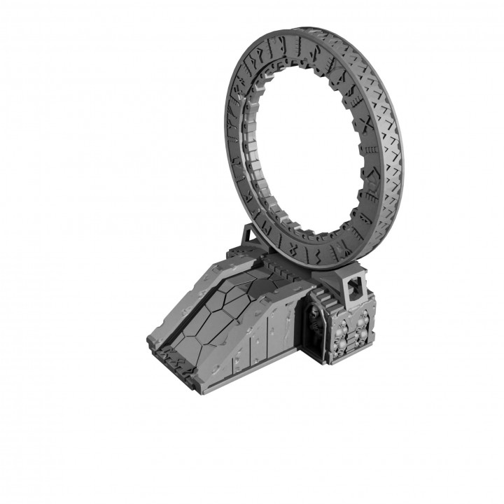 3D Printable Arcane/Warp Gates Tabletop Terrain Set by Lex Addams