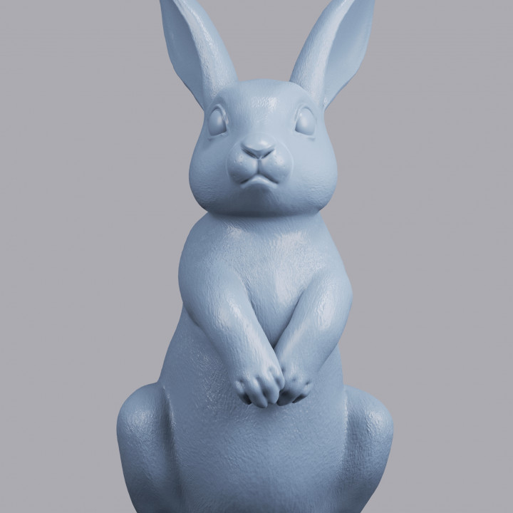 3D Printable Rabbit by Art of V
