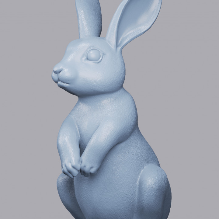 3D Printable Rabbit by Art of V