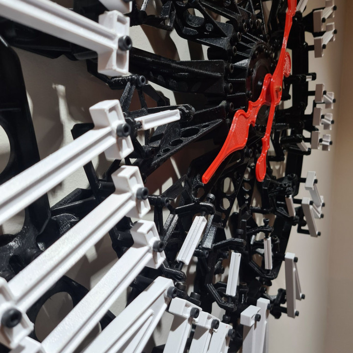 3D Printable Wall Clock by Tomasz