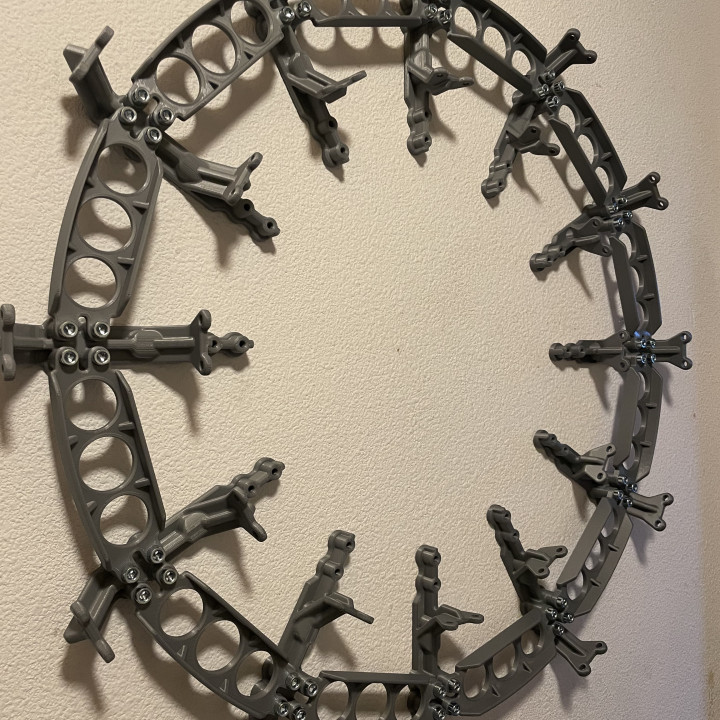 3D Printable Wall Clock by Tomasz