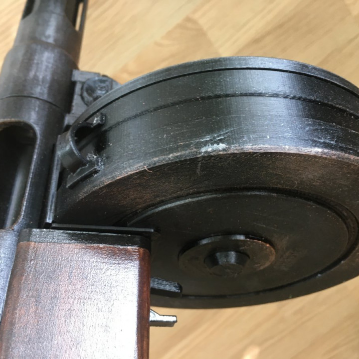 3D Printable Suomi KP/-31 - submachine gun replica by Ilkka