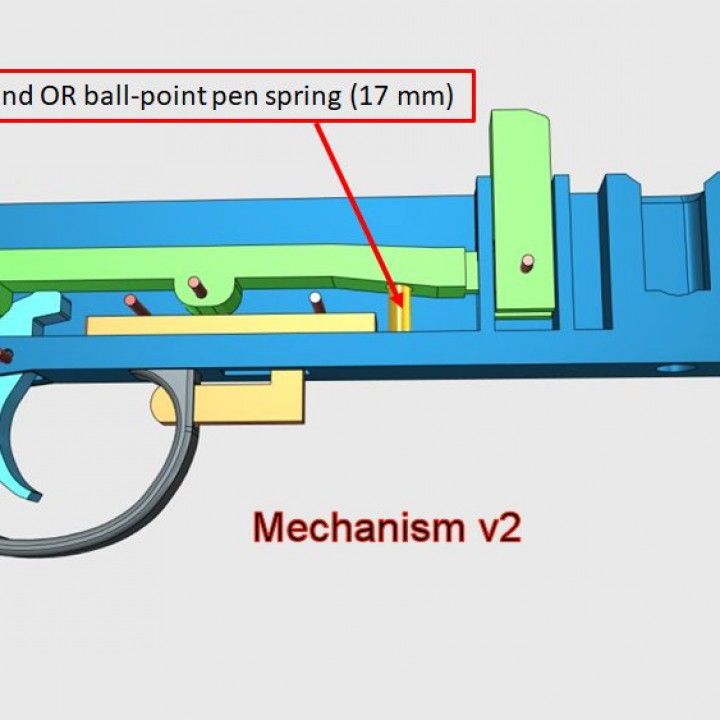 3D Printable Suomi KP/-31 - submachine gun replica by Ilkka