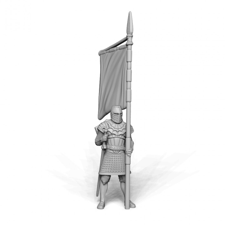 3D Printable Guard Banner Carrier - Bandits and Knights Vol.2 ...