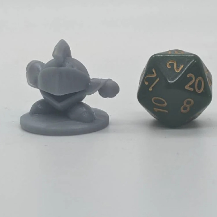 3D Printable Kirby inspired, Sir Kibble , Tabletop DnD miniature by ...