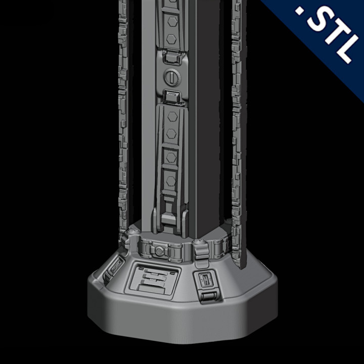 3D Printable Cyberpunk Cross by TrigonumVR