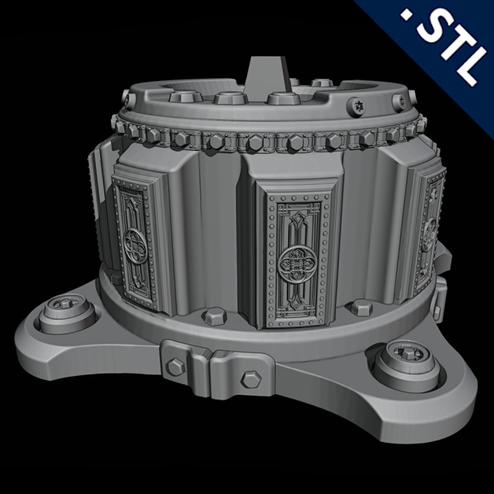 3D Printable Cyberpunk Cross by TrigonumVR