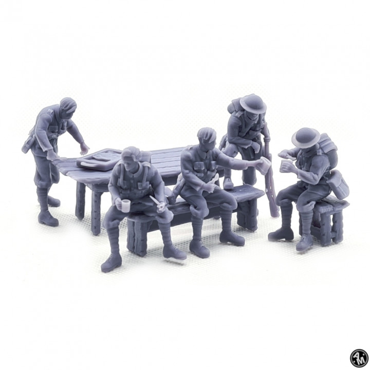 3D Printable ww1 UK Army 59 STL by Alphonse Marcel