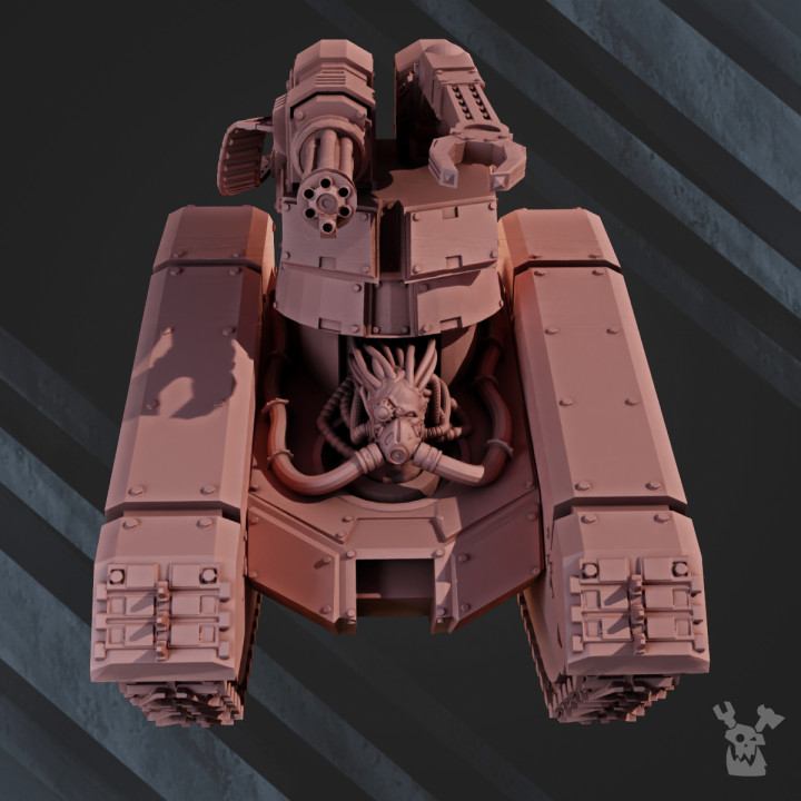 3D Printable Cyber Turret by dakkadakka.store