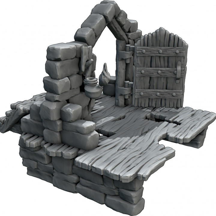 Watch tower! 3d printable set of stl files for tabletop Campaign ...