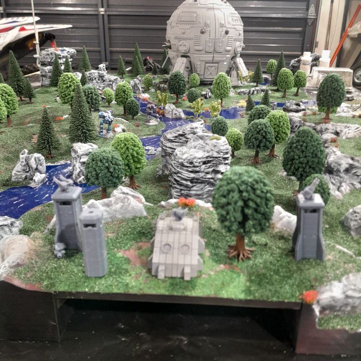 3D Print of MGB - ground modules by TheAsylumForge