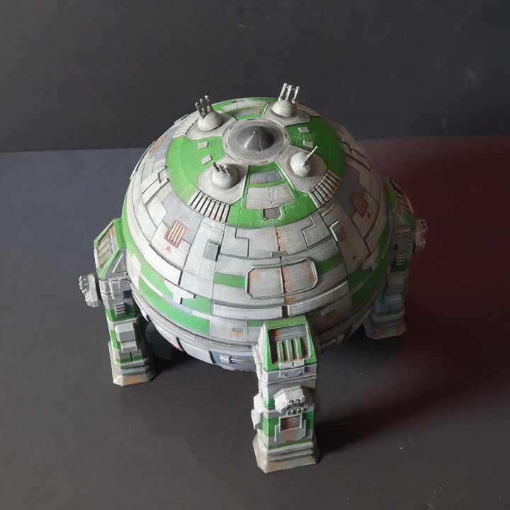 3D Printable Traveller Starships Miniatures I by 2nd Dynasty
