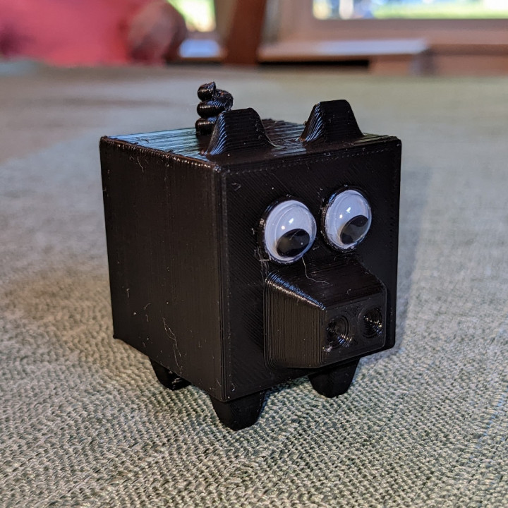 3D Printable Cube Pig by Lee