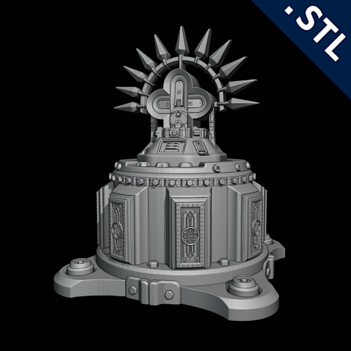 3D Printable Warhammer Chest - Free STL by TrigonumVR