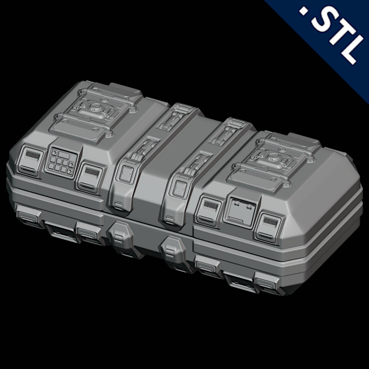 3D Printable Cyberpunk Prop - Free STL by TrigonumVR