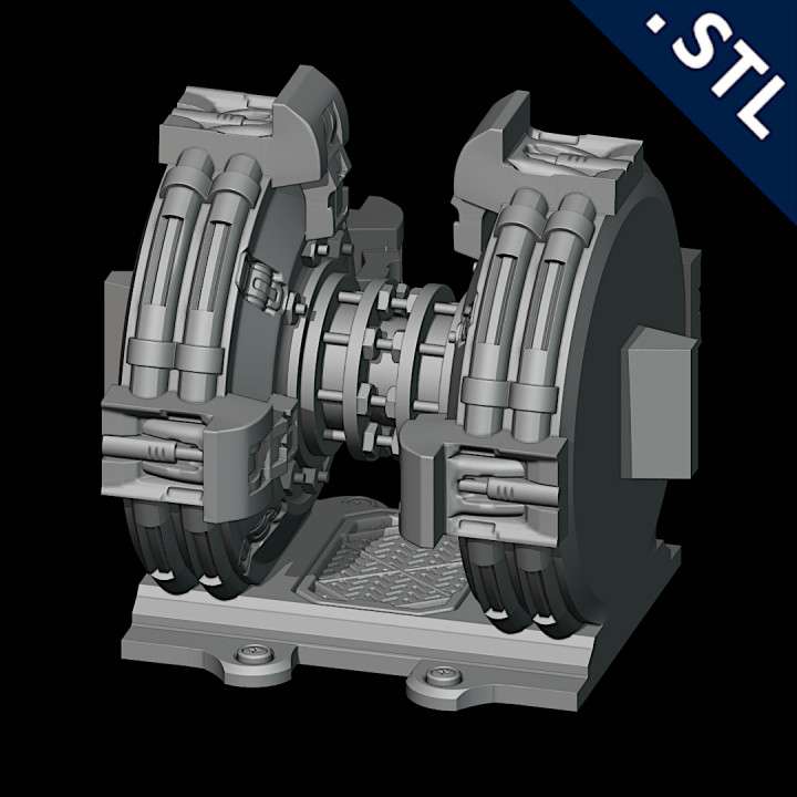 3D Printable Generators (Modular) by TrigonumVR