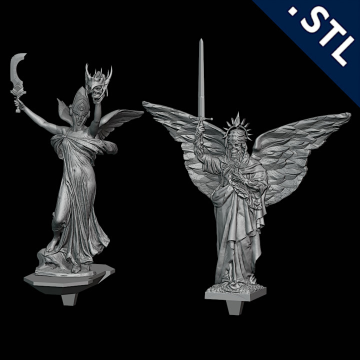 3D Printable Gate + Wall (Modular) by TrigonumVR