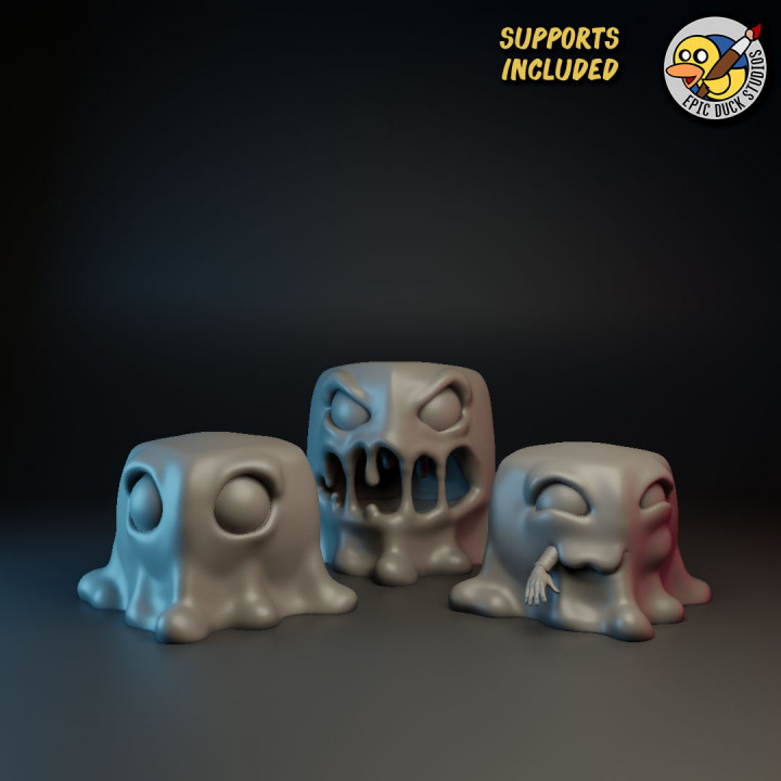 3D Printable Gelatinous Cubes - Cute, Hungry and Nom Nom - Now with ...
