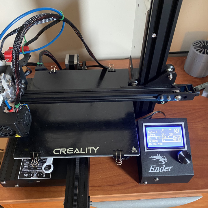 3D Printable Ender 3 Pro LCD Bezel by Brian Mansur
