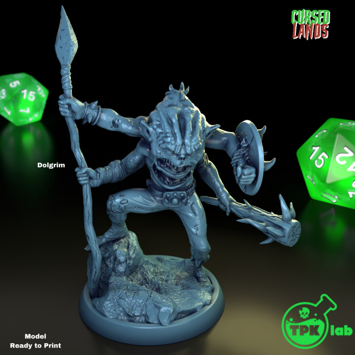 3D Printable Dolgrim by TPK Lab