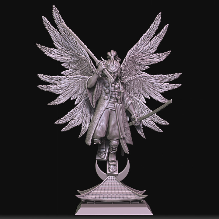 3D Printable TENGU HERO by Raven Twin Miniatures