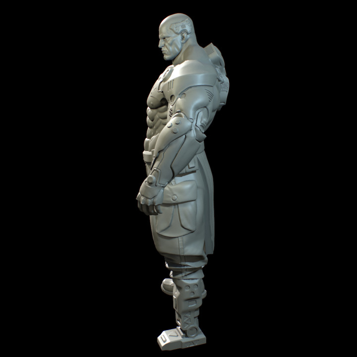 3D Printable Mecha Muscle V2 75mm by Jeremy Smith