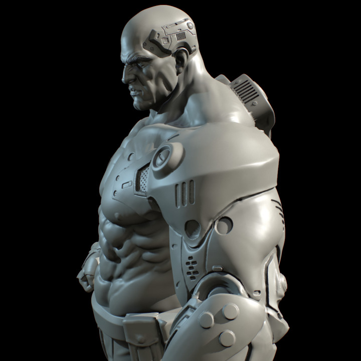 3D Printable Mecha Muscle V2 75mm by Jeremy Smith