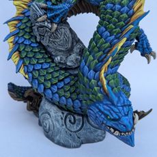 3D Printable Great Linnorm of Frostheart by Artisan Guild