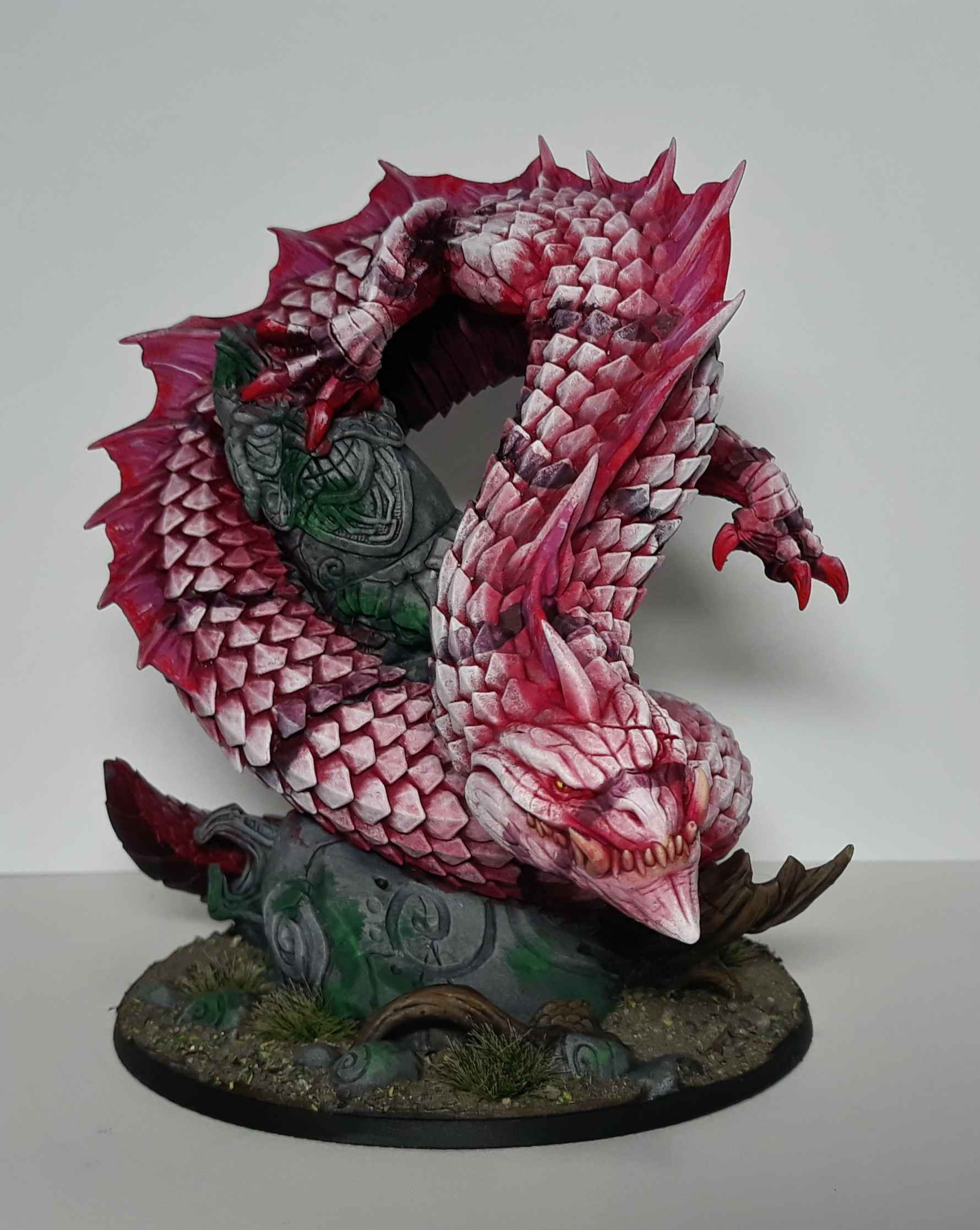 3D Printable Great Linnorm of Frostheart by Artisan Guild