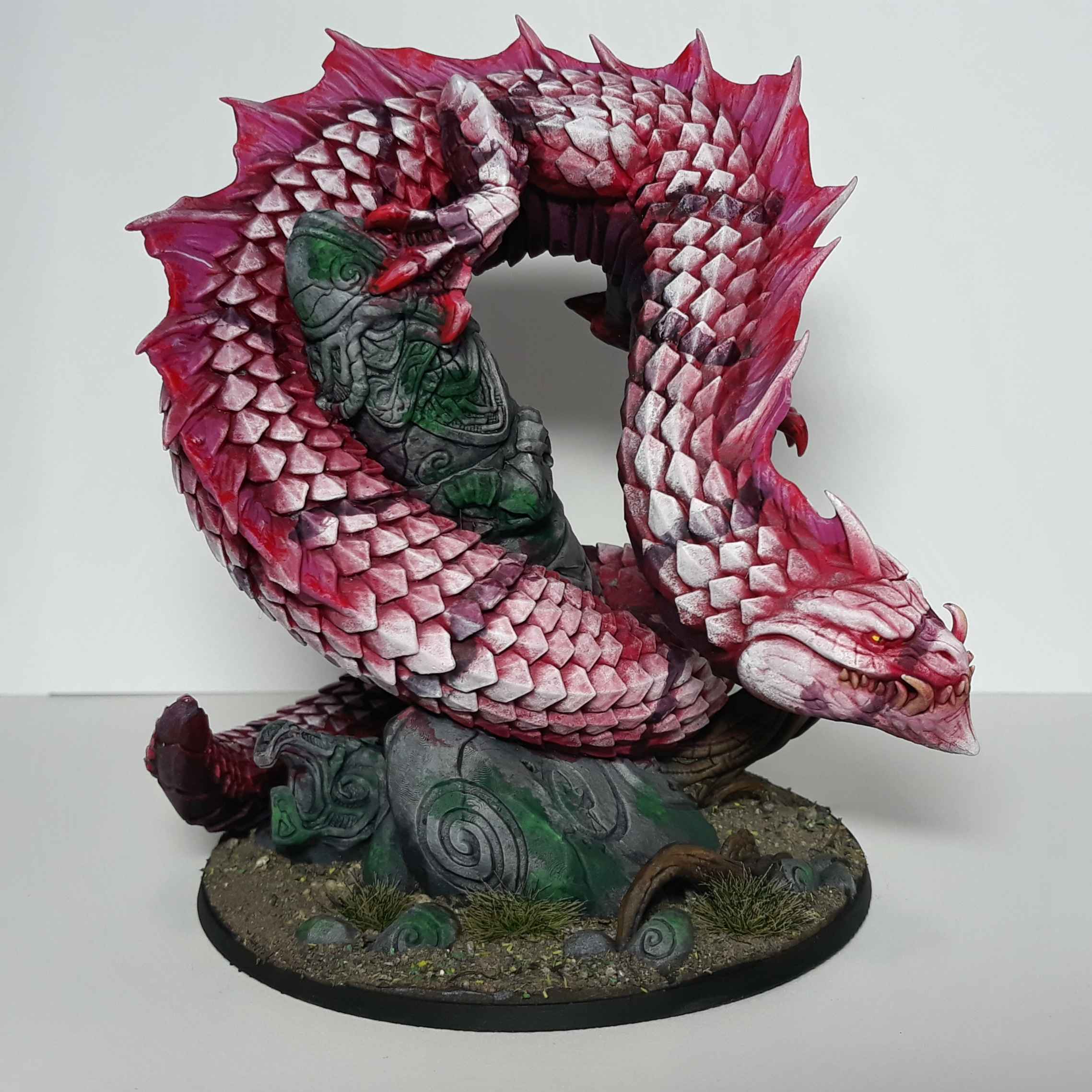 3D Printable Great Linnorm of Frostheart by Artisan Guild