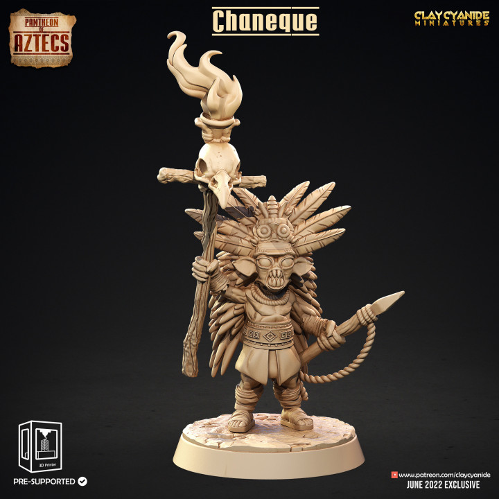3D Printable Chaneque by Clay Cyanide Miniatures