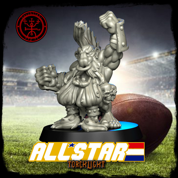 3D Printable TORCHLIGHT "ALL STAR" by Torchlight Models