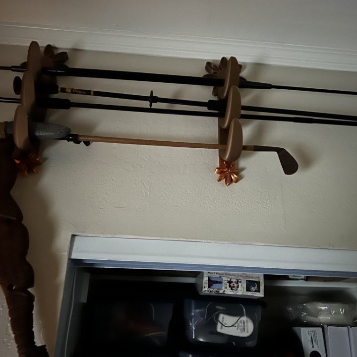 3D Printable Wall rack by Alan Werner