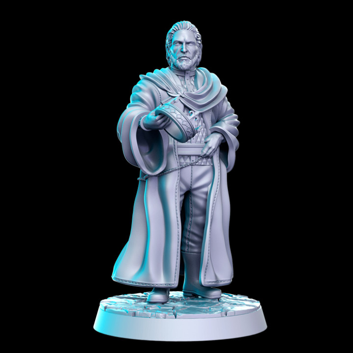 3D Printable King Rollo Pendurio - viking - 32mm - DnD by RN Estudio
