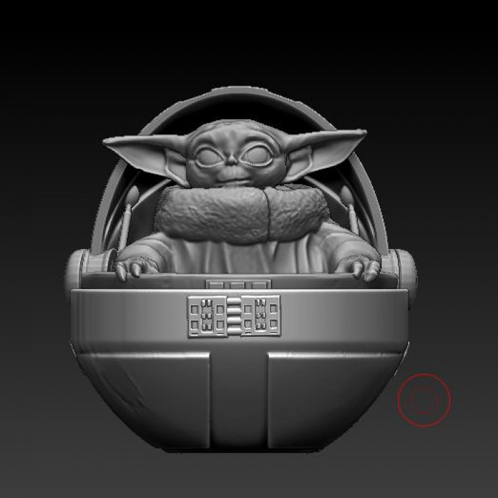 3D Printable Baby Yoda ring box by Behold'ur Craft
