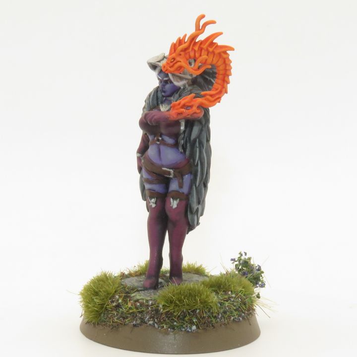 3D Print of Kalimani (Amazon Raven Assassin) - 32mm - DnD by schmick101