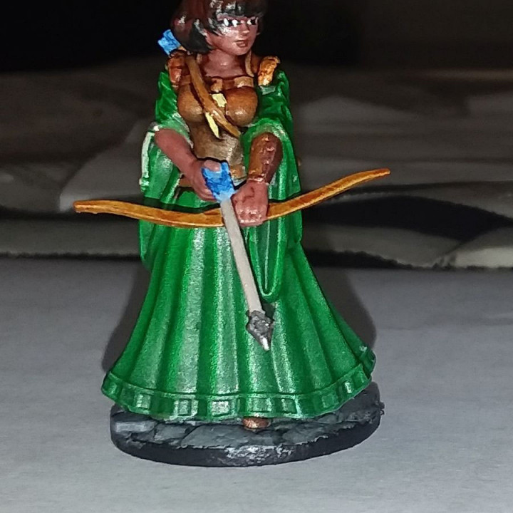 3D Print of Margo (Female Lady-Killer) - 32mm - DnD by Karithay