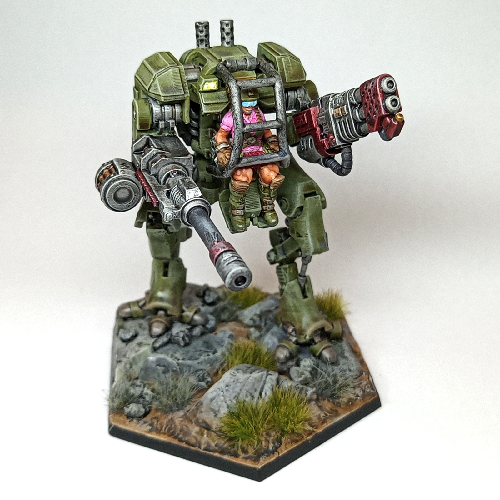 3D Printable Bouncer Mech by Across the Realms