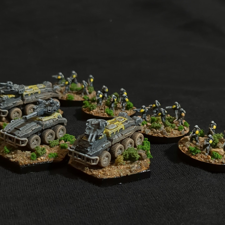 3D Print of The Enlisted - Army Bundle by Tugar747