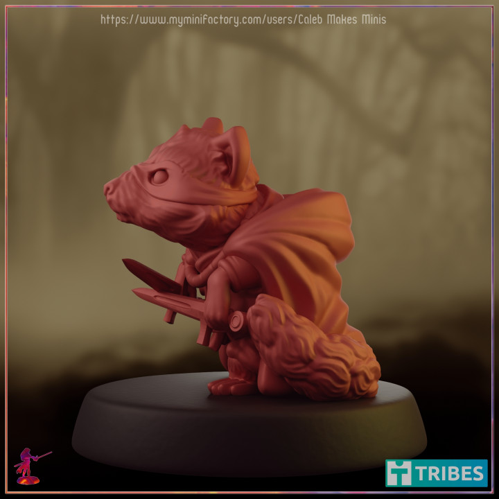 3D Printable Bandit [PRE-SUPPORTED] | Trash Pandas Series (2022) by ...