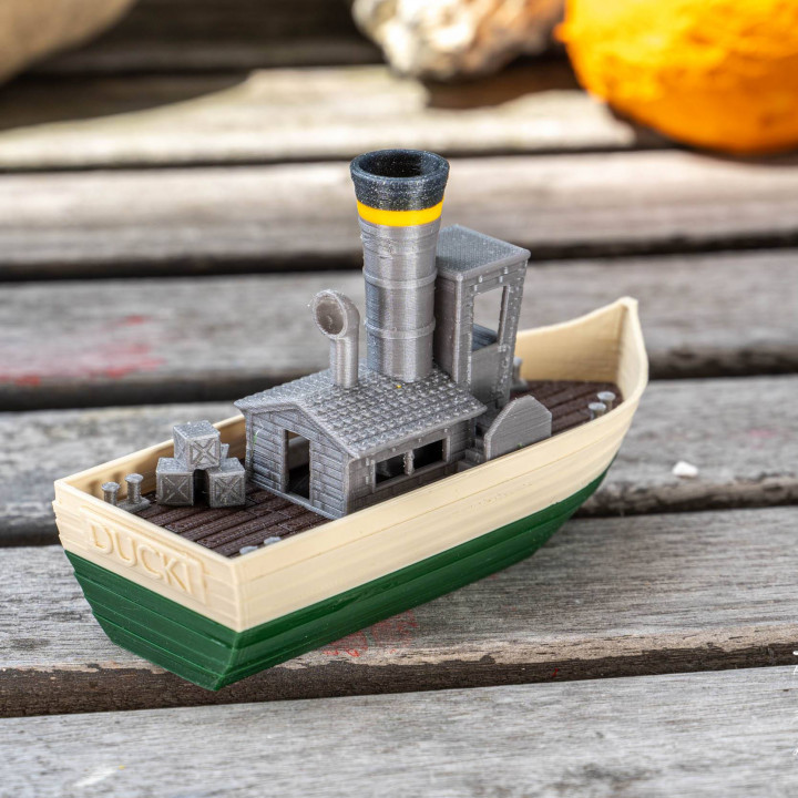 3D Printable Ducki from Ducktales by vandragon_de