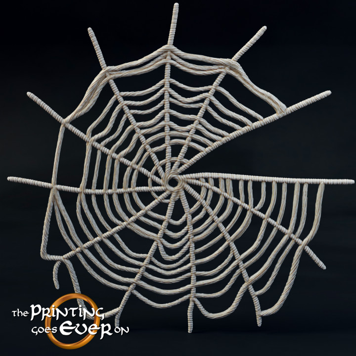 3D Printable Spider Cave Scatter Terrain - Presupported by The Printing ...